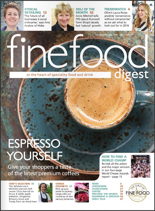 Fine Food Digest Features Caffe Society's Swordfish