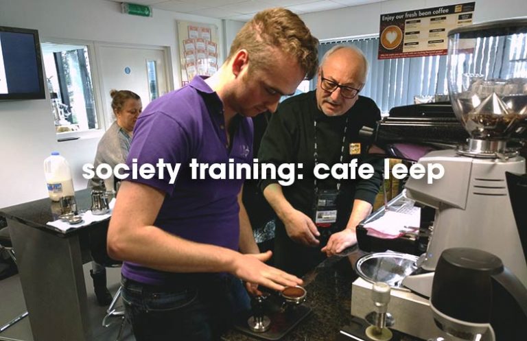 Society Training: Café Leep