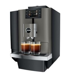 Jura X10-C Dark Inox Bean To Cup Coffee Machine | Caffe Society