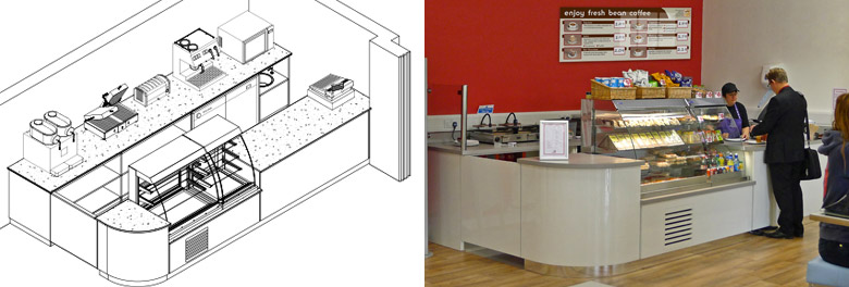 Bespoke Display & Counter Equipment | Caffe in a Box by Caffe Society